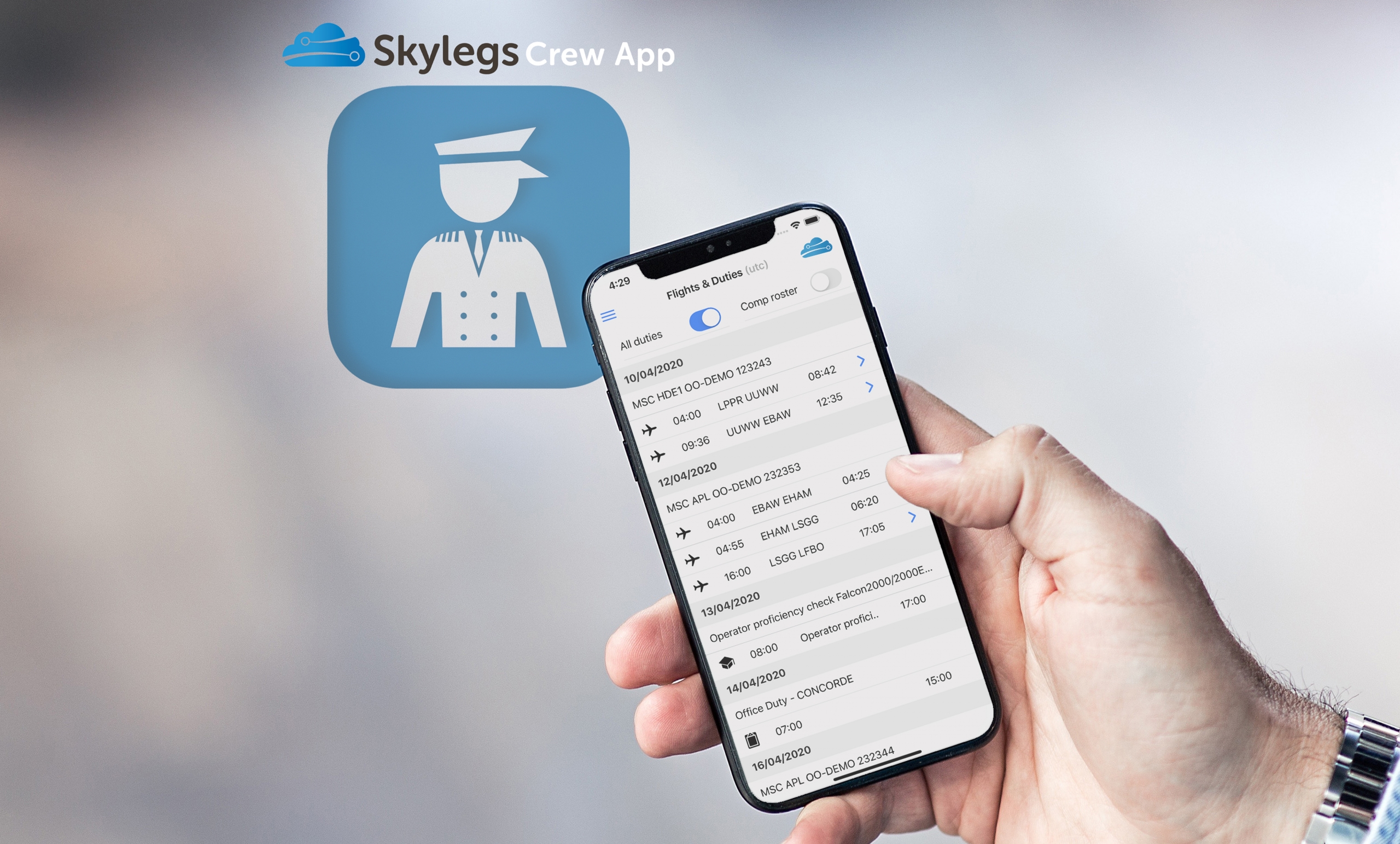 Introducing the New Skylegs Crew App | Skylegs