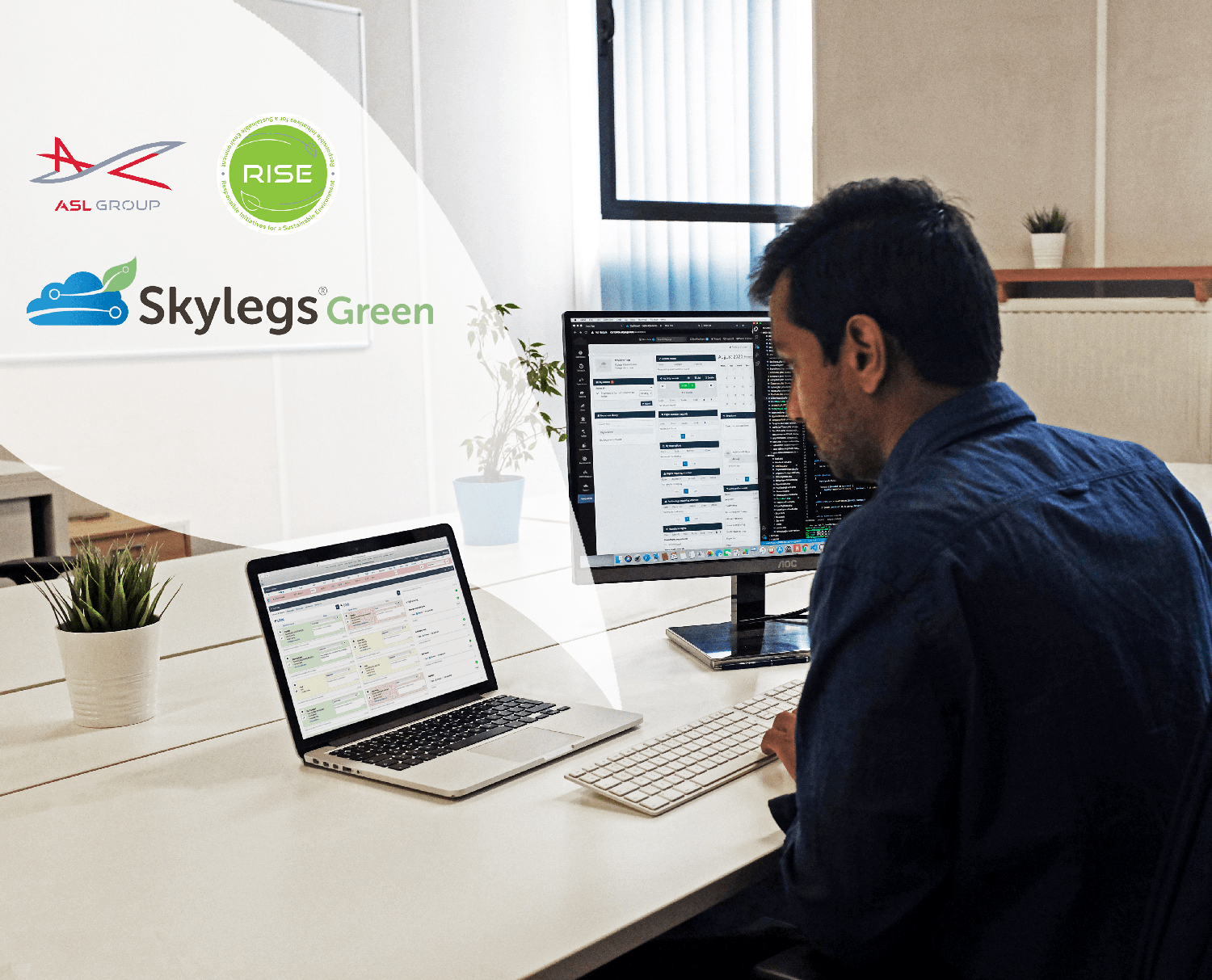 Skylegs Calculates Flights CO2 Offset Cost and ASL Group Is the First ...