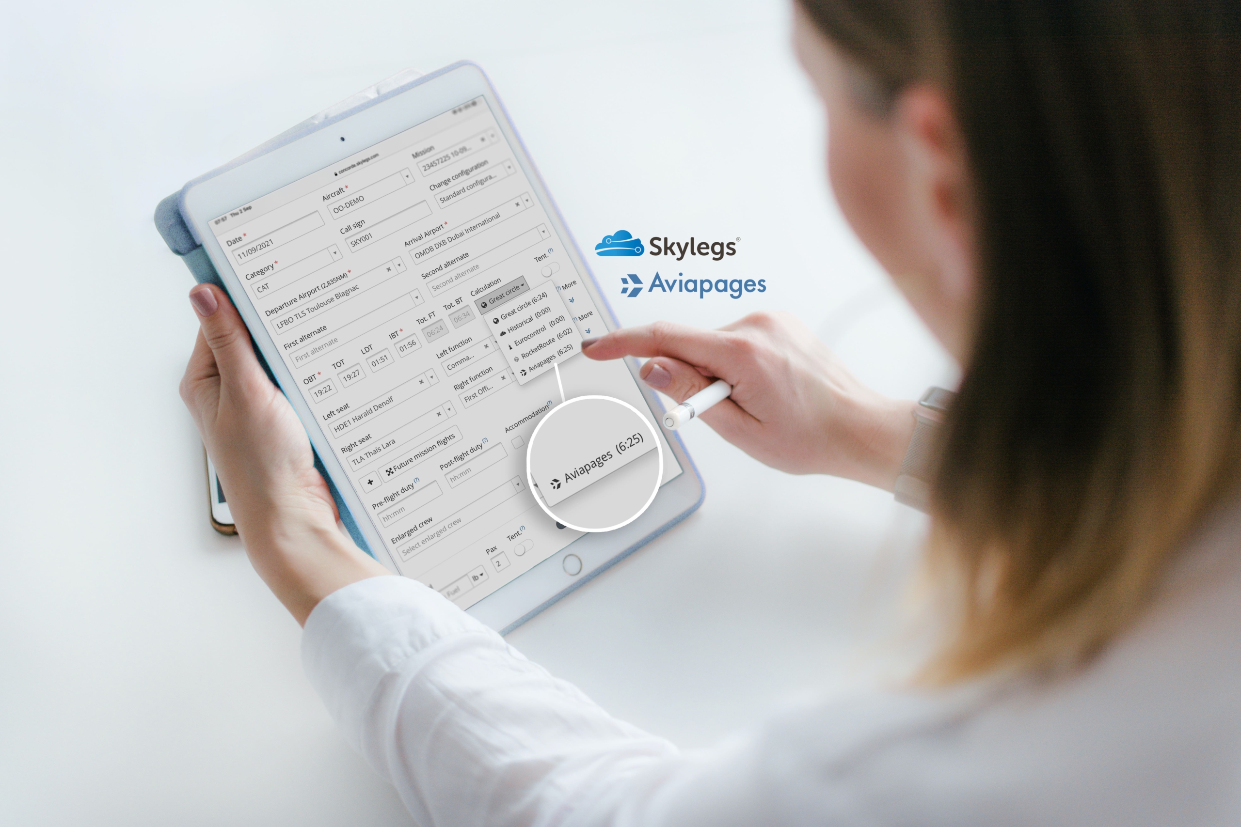 Precise Flight Time Calculation with Skylegs & Aviapages | Skylegs