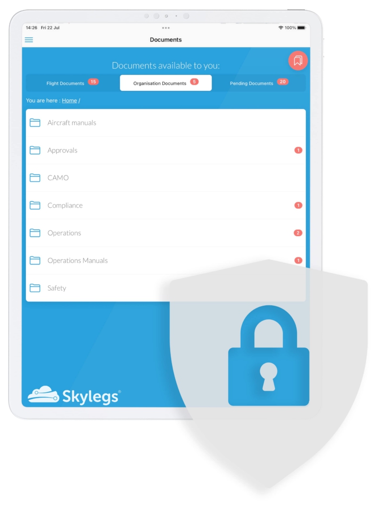 Mobile device management for EFB | Skylegs