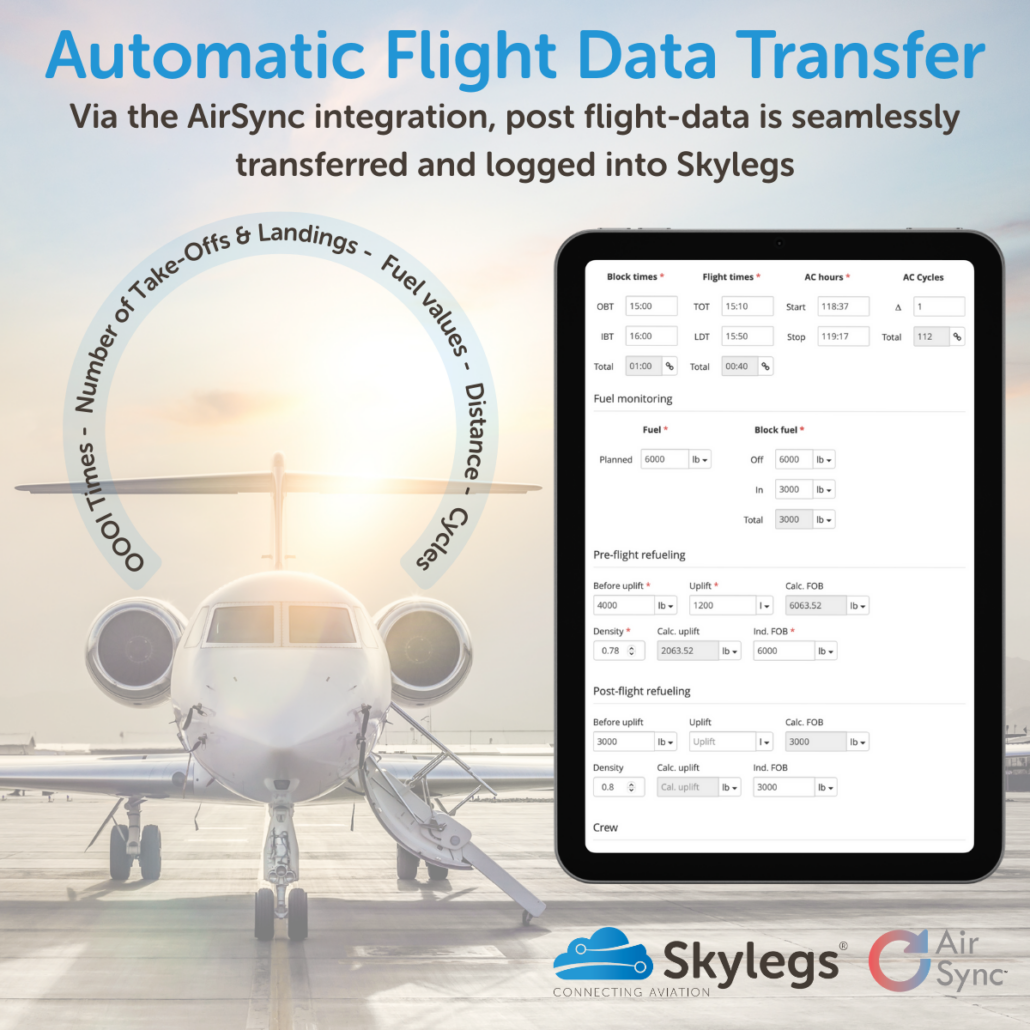 How Skylegs and AirSync make Flight Data Monitoring (FDM) easy | Skylegs